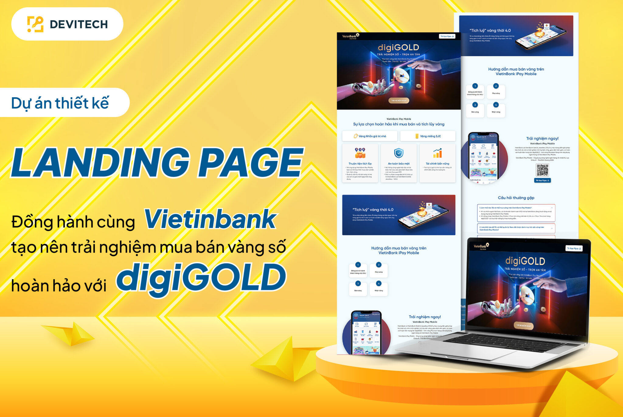VietinBank DigiGOLD - trải nghiệm số hóa mua bán vàng